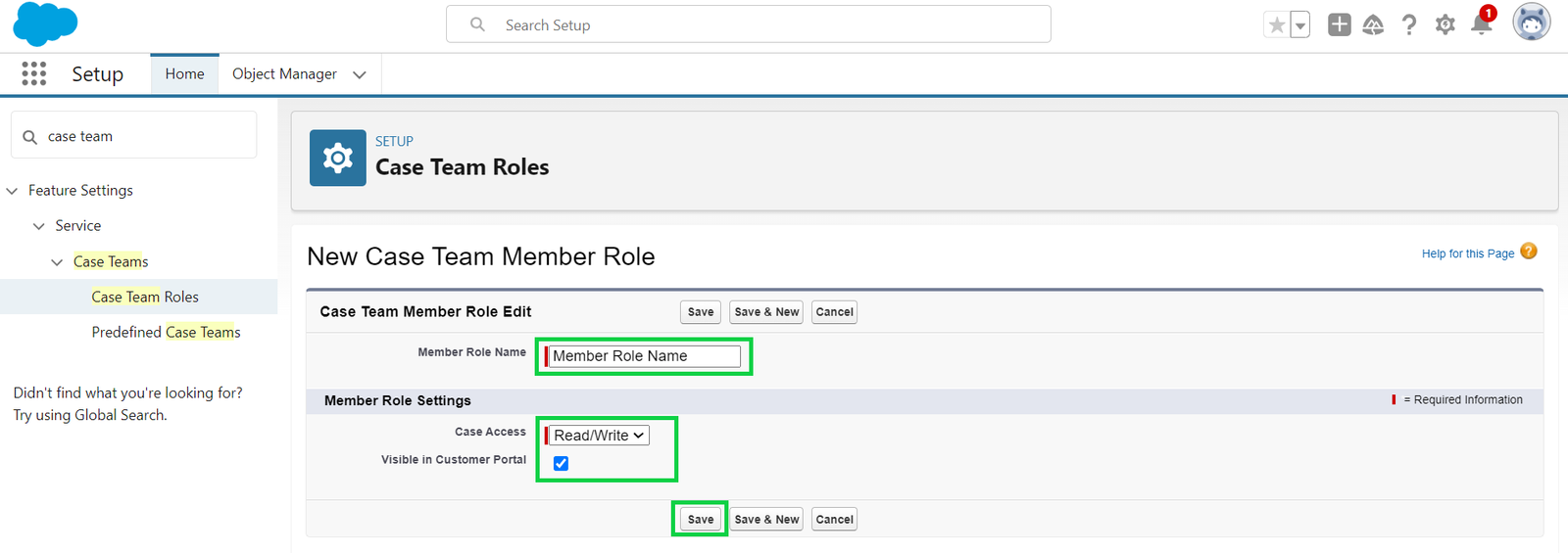 How to Create Case Team Roles in Salesforce - Salesforce Mamba
