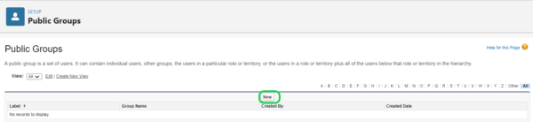 How to Create Public Groups in Salesforce - Salesforce Mamba