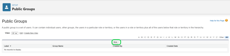 How to Create Public Groups in Salesforce - Salesforce Mamba