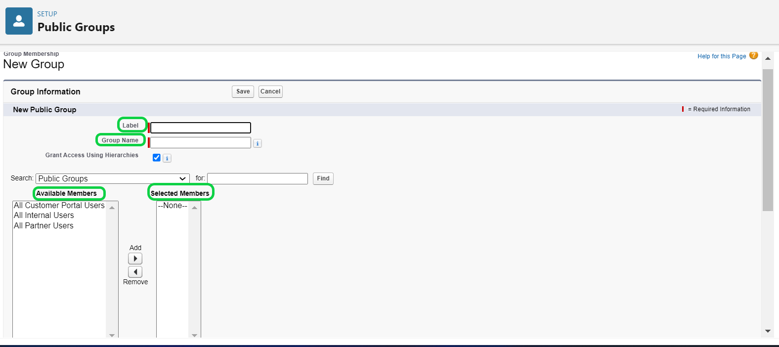 How to Create Public Groups in Salesforce - Salesforce Mamba