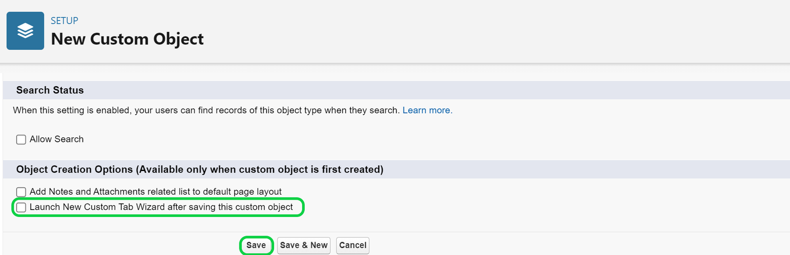 Create Custom Objects in Salesforce - Salesforce Mamba